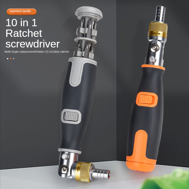10 in 1 Multi-Angle Ratchet Screwdrivers Professional Tool – WA Super Store